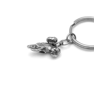 Handmade Ram Skull Keychain in Pewter, Aries Zodiac Key Ring - Etsy