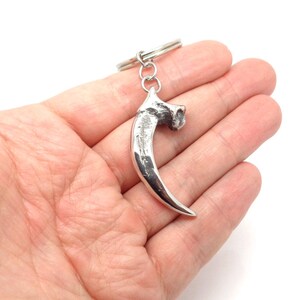 Handmade Eagle Talon Keychain in Pewter Metal Animal Claw Key - Etsy