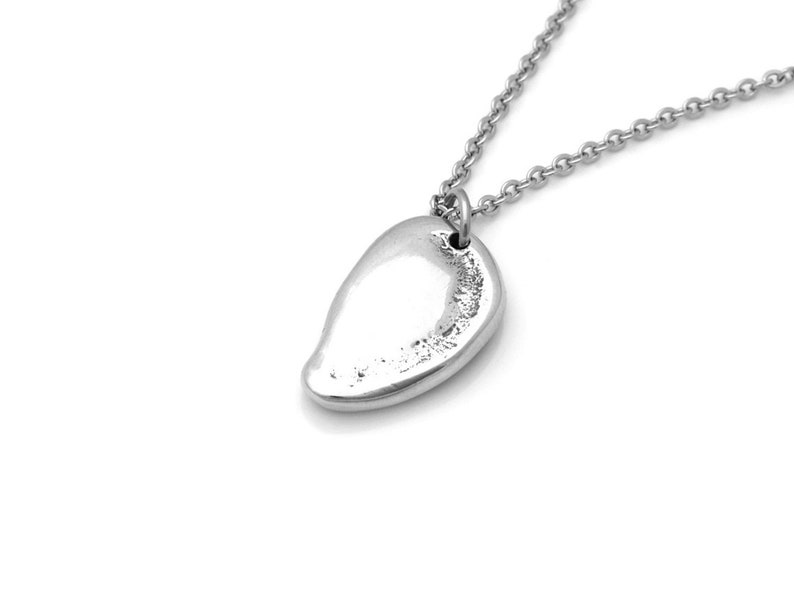 Human Ear Necklace in Pewter Anatomical Hearing Pendant Deaf | Etsy