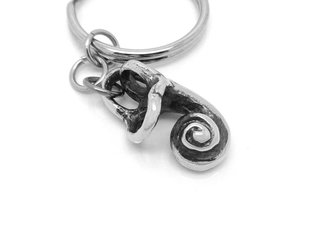 Human Cochlea Keychain Handmade Anatomical Charm Inner Ear - Etsy