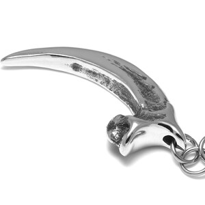 Handmade Eagle Talon Keychain in Pewter, Metal Animal Claw Key Ring - Etsy