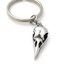 Raven Bird Skull Keychain Ornithology Charm Taxidermy Key - Etsy