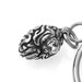 Small Human Brain Keychain, Anatomical Keyring in Pewter - Etsy