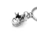 Handmade Lumbar Vertebrae Keychain in Pewter, Scoliosis Chiropractor - Etsy