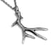 Deer Antler Pendant Necklace Handmade Animal Jewelry - Etsy