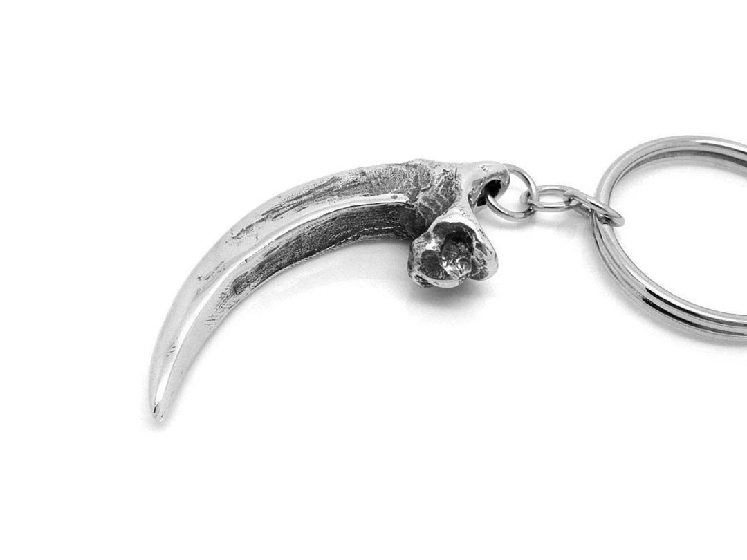 Handmade Eagle Talon Keychain in Pewter Metal Animal Claw Key - Etsy