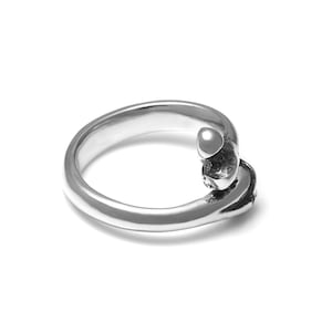 Adjustable Femur Bone Ring Handmade in Pewter - Etsy