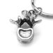 Handmade Lumbar Vertebrae Keychain in Pewter, Scoliosis Chiropractor - Etsy