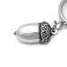 Acorn Keychain, Nature Keyring Oak Key Holder in Pewter - Etsy