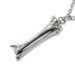 Tibia and Fibula Bone Charm Necklace, Handmade Anatomical Jewelry ...