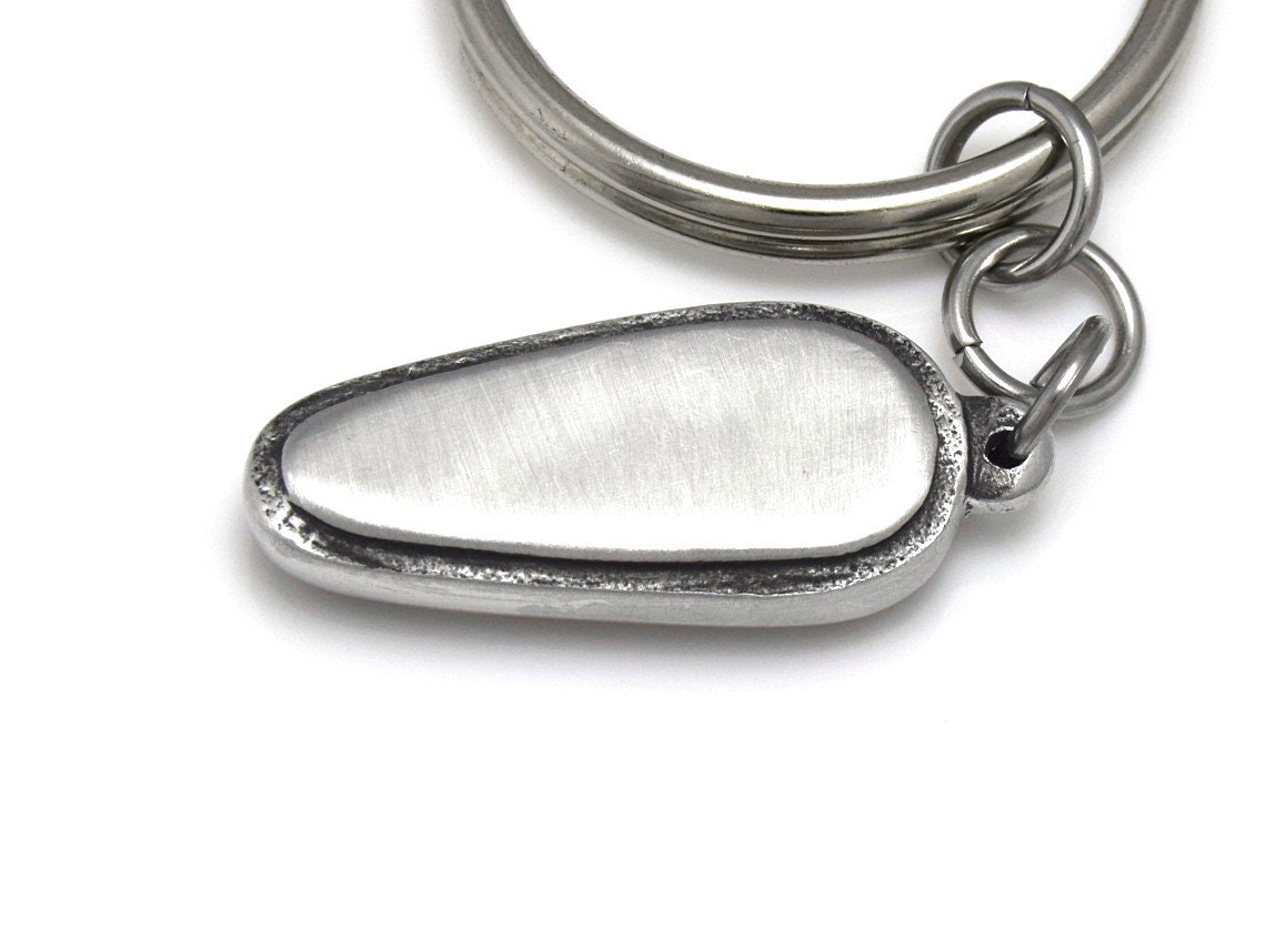 Handmade Pinball Flipper Keychain in Pewter Arcade Old School - Etsy