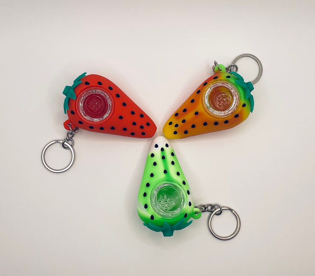 Berry Nice Silicone Novelty Keyring - Etsy