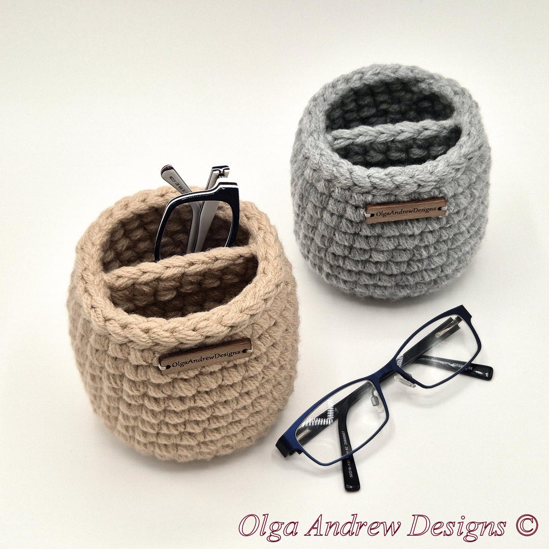 Divided 2 Pair Eyeglasses Holder Stand, Double Glasses Storage for Desk ...