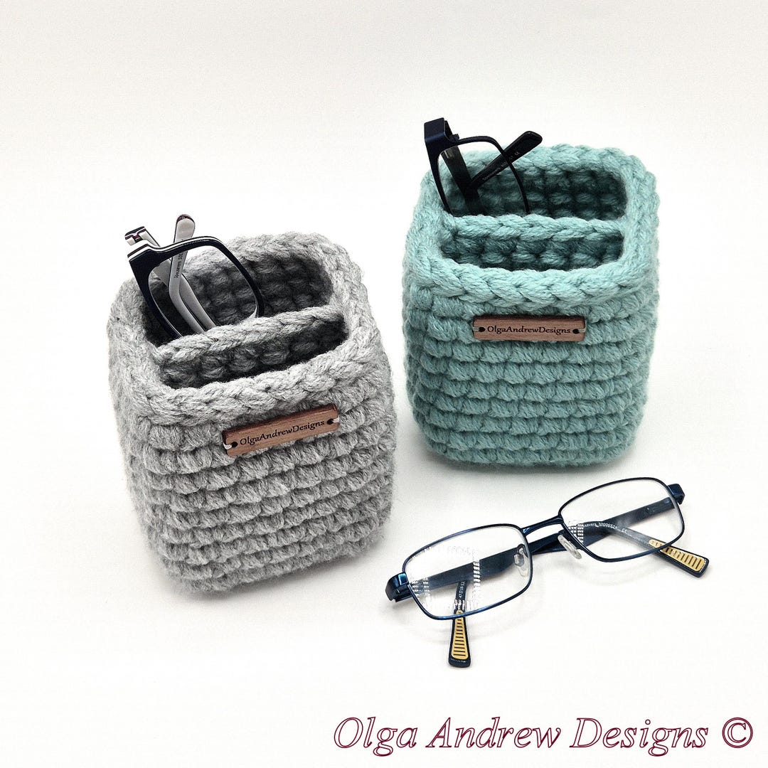 Square Small Multiple Eyeglasses Stand, Double Eyeglass Holder, 2-pair ...