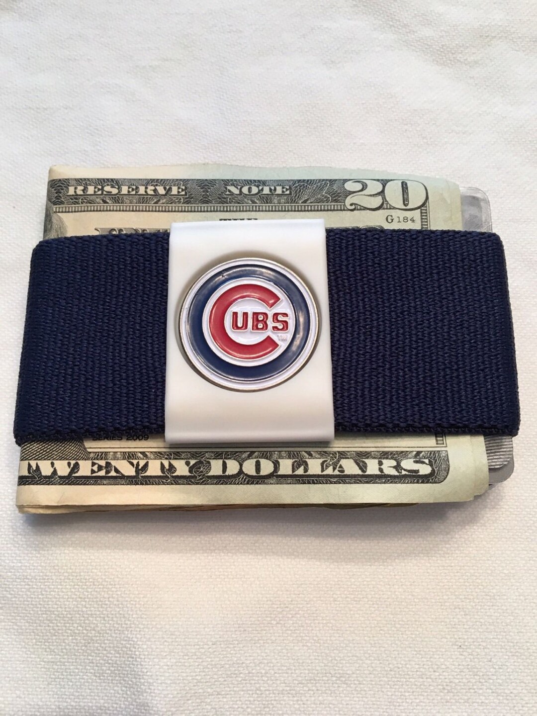 Elastic Money Clip, Front Pocket Wallet, Soft Slim Secure, Chicago Cubs ...