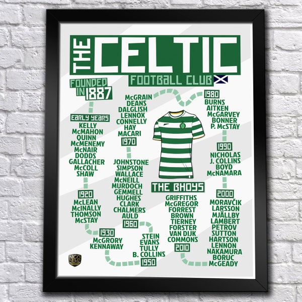 Celtic Fc - Etsy
