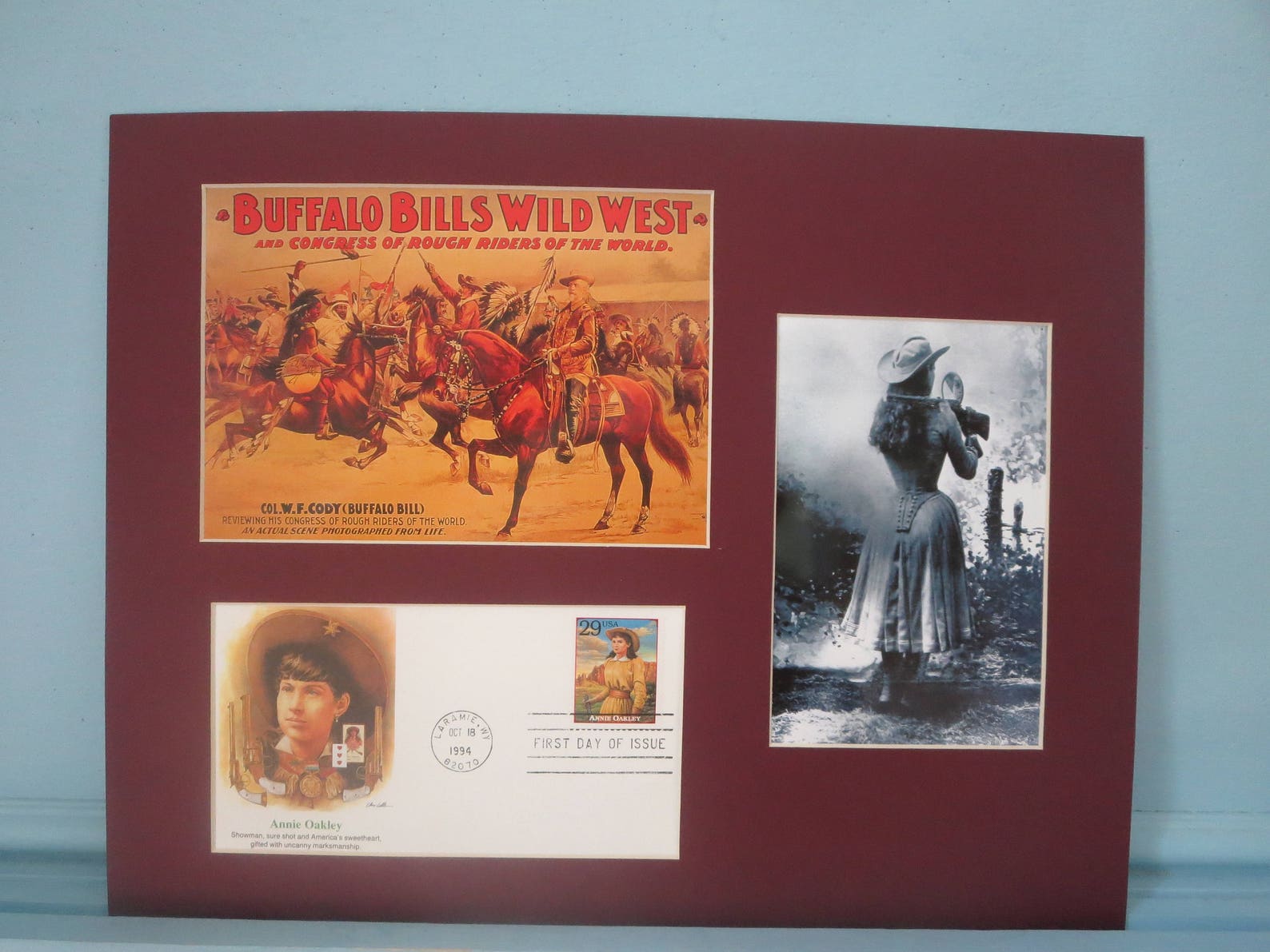 Sharpshooter Annie Oakley and Buffalo Bill's Wild West - Etsy