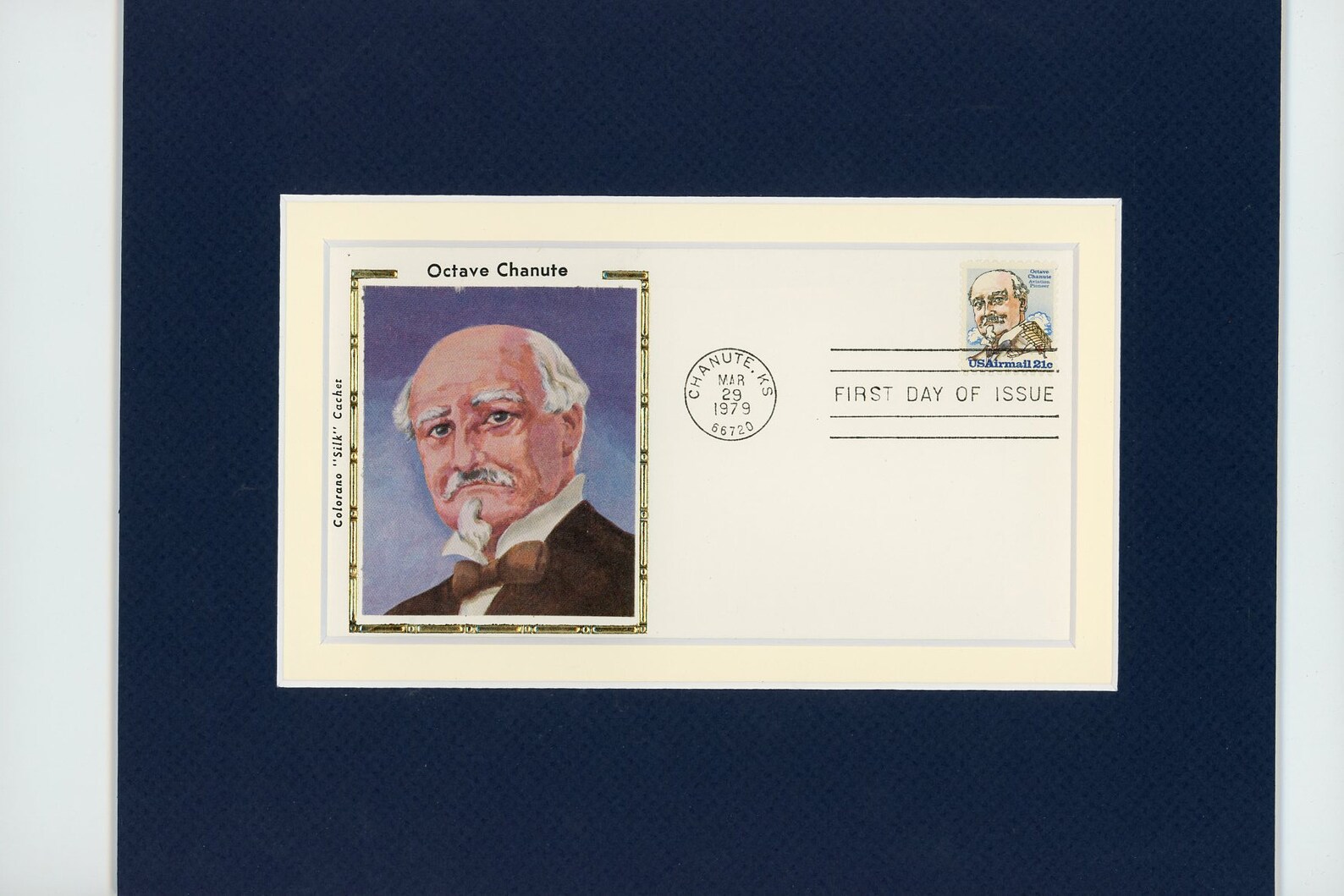 Aviation Pioneer Octave Chanute & First Day Cover of His Own | Etsy