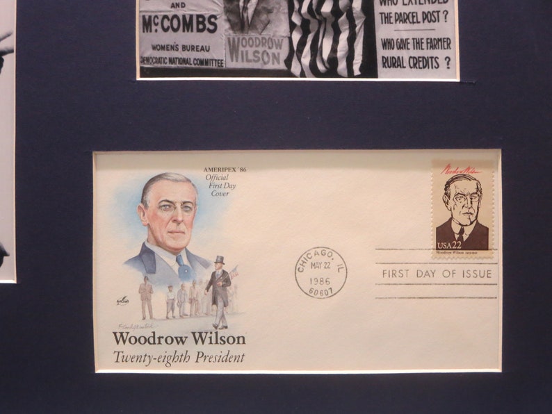 President Woodrow Wilson Campaigns for Re-election in 1916 and - Etsy