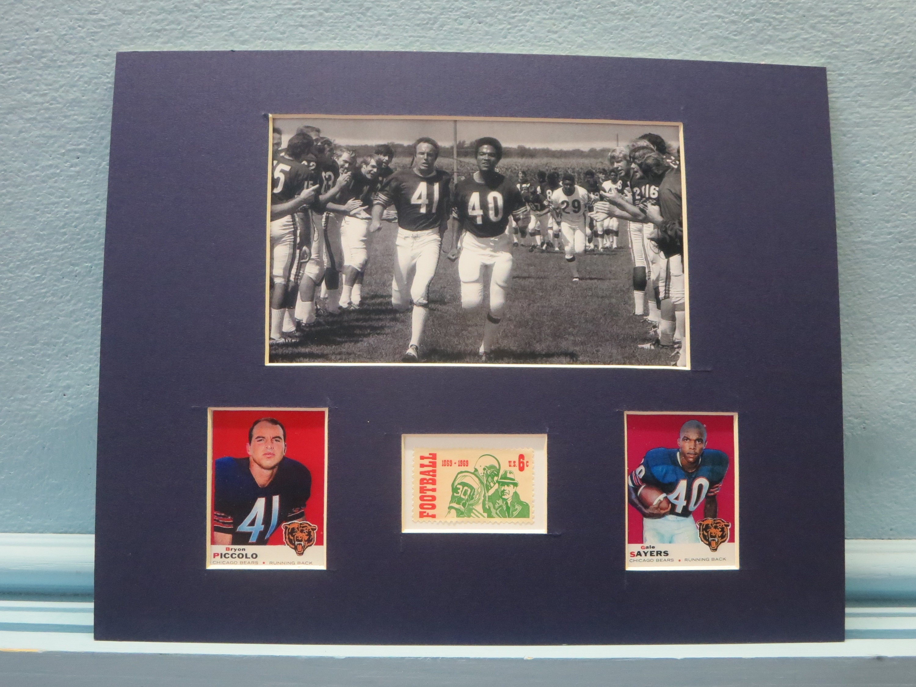 Chicago Bears Gale Sayers & Brian Piccolo in "brian's Song" - Honored ...