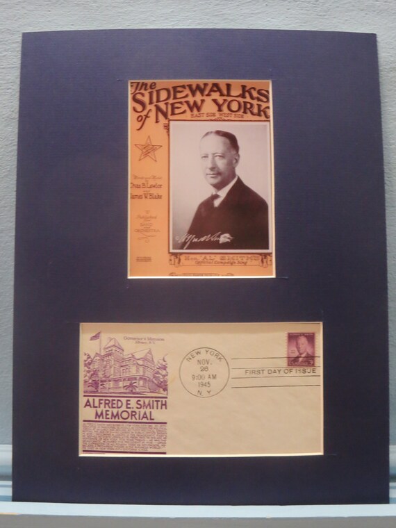Al Smith Runs for President in 1928 and His Campaign Song | Etsy