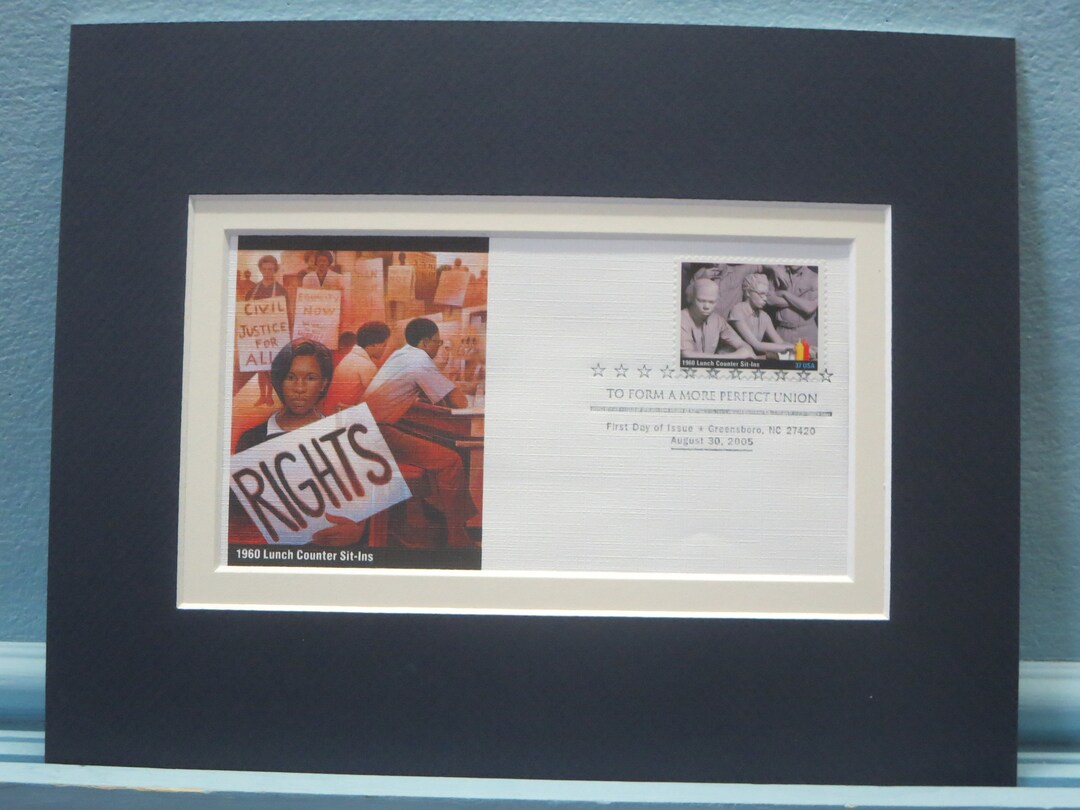 Civil Rights History - 1960 - Lunch Counter Sit-ins & First Day Cover ...