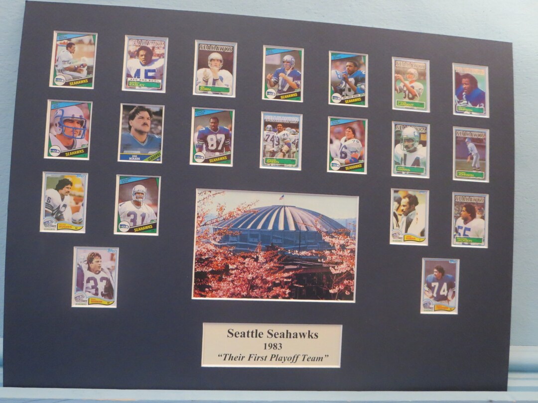 1983 Seattle Seahawks coached by Chuck Knox - Their First Playoff Team ...