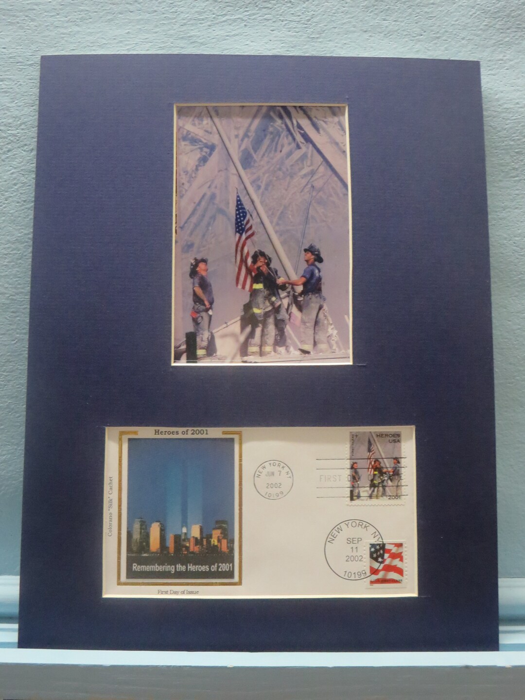 9/11 and the World Trade Center and the First Day Cover Honoring First ...