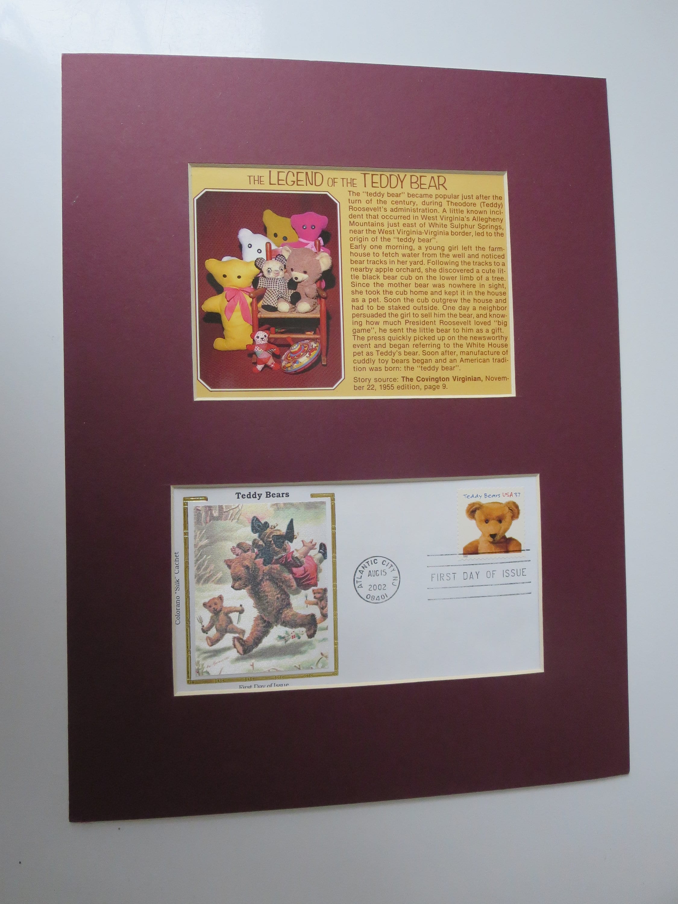 Theodore Roosevelt Teddy Bear Story