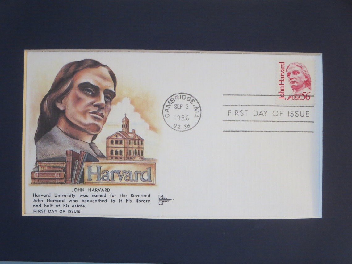 John Harvard and the Founding of Harvard University in 1638 & First Day ...
