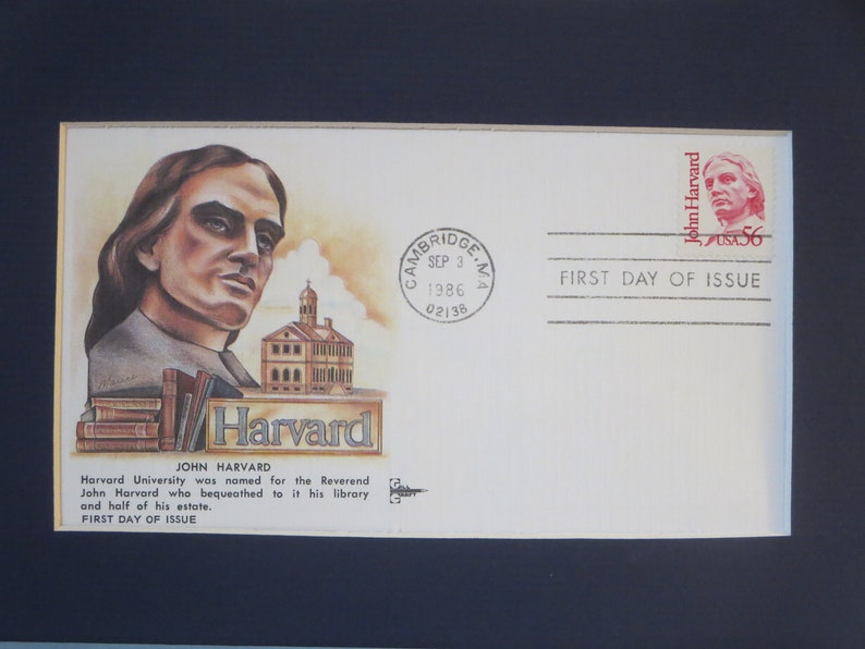 John Harvard and the Founding of Harvard University in 1638 & First Day ...