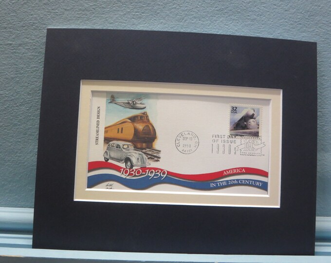 Honoring the Streamliner Train Engine Andthe First Day Cover of Its Own ...