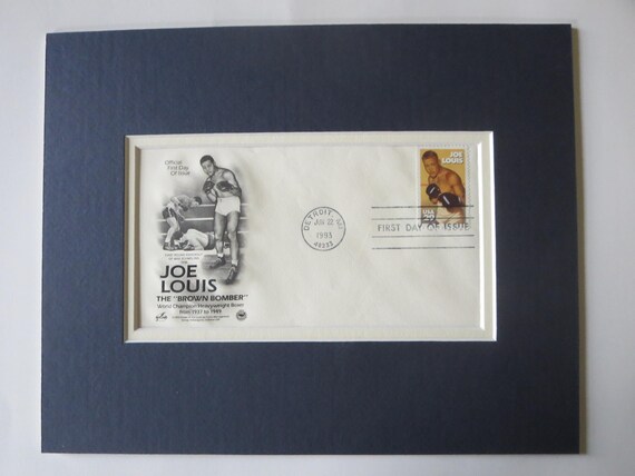 Joe Louis Stamp Sold At Auction: Rare 1938 Boxing Advertisement Poster