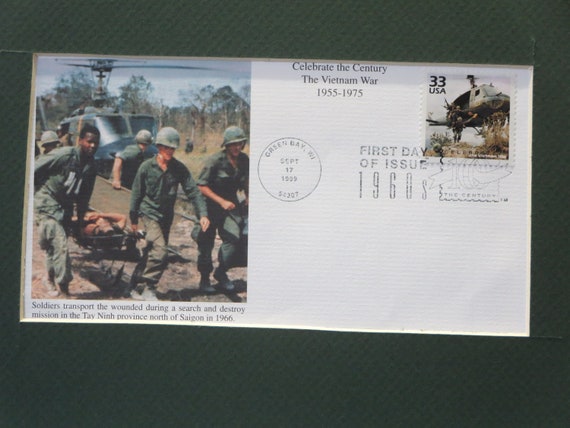 Honoring Vietnam War Veterans and the First Day Cover of the Vietnam ...