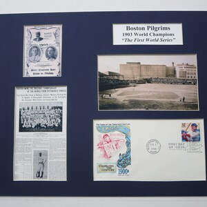 1903 Boston Pilgrims now the Red Sox and Cy Young Win the | Etsy