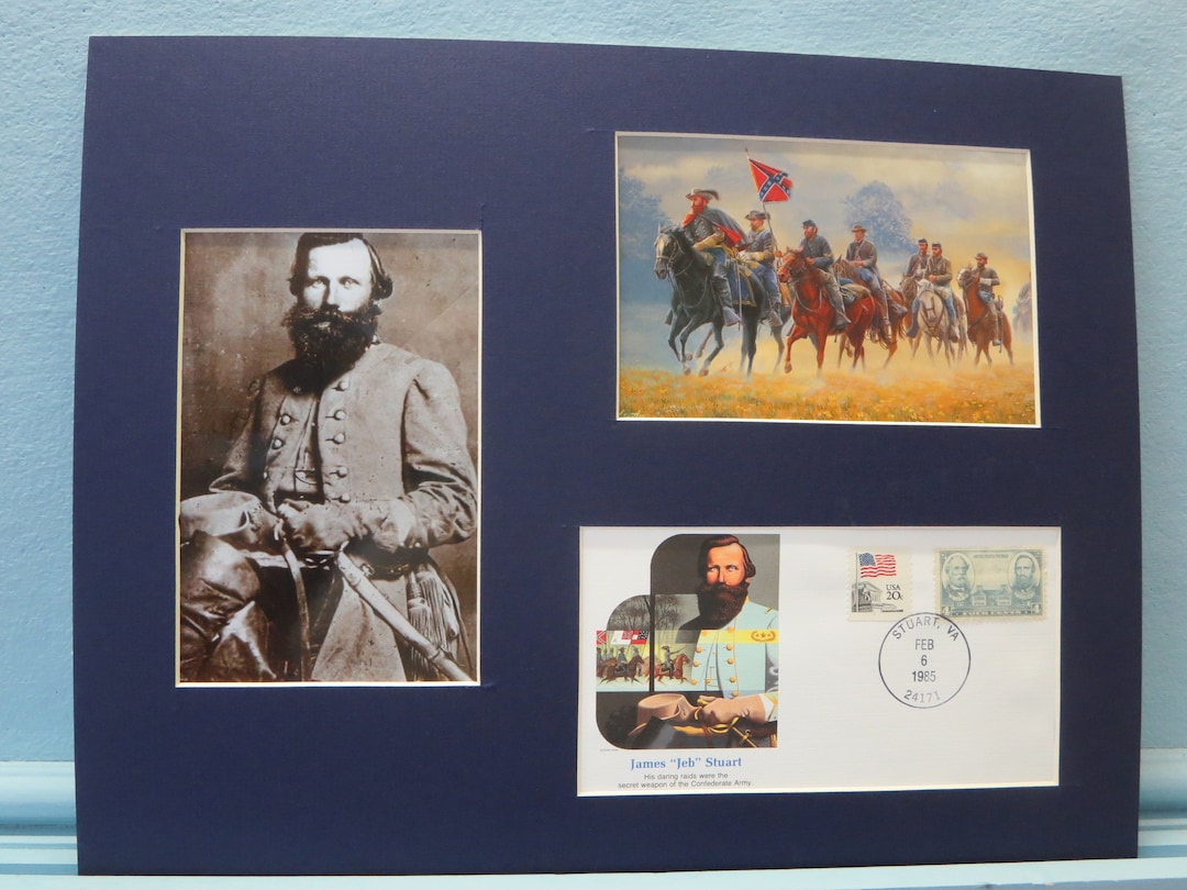 1862 - Jeb Stuart Rides Around George Mcclellan & Commemorative ...