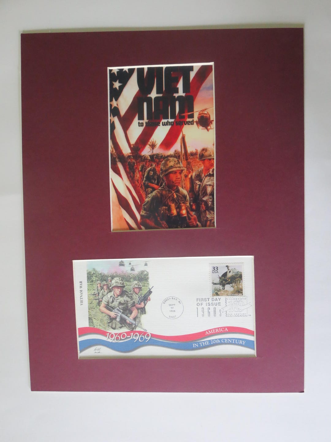 Honoring Vietnam War Veterans & First Day Cover for the Vietnam War - Etsy