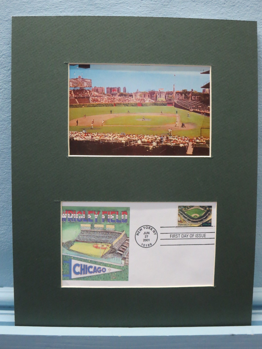 Wrigley Field, Home of the Chicago Cubs & First Day Cover of Its Own ...