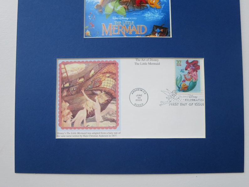 Walt Disney's the Little Mermaid Featuring Ariel & First Day Cover of ...