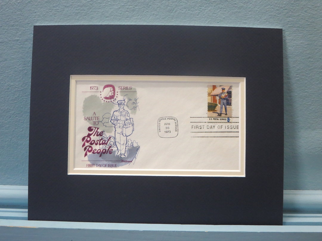 Honoring Mailmen and the US Post Office & First Day Cover of the Stamp ...