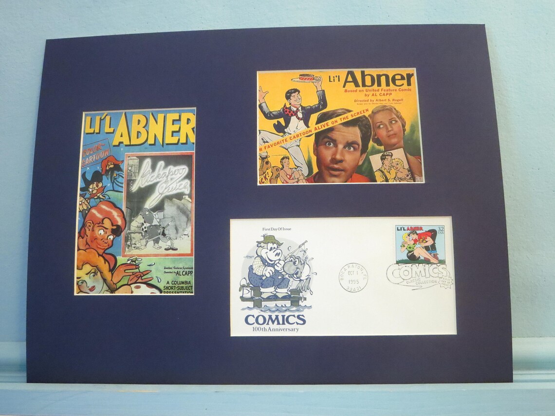 Comic Strip Classic Li'l Abner Drawn by Al Capp & First - Etsy