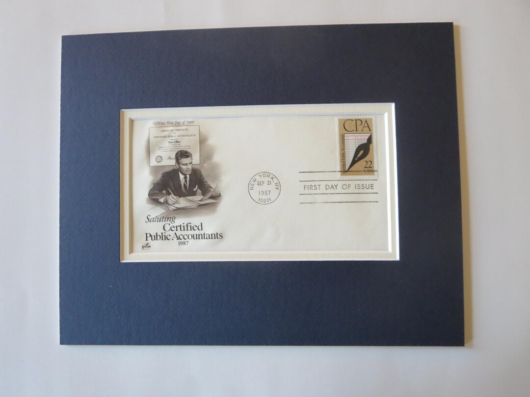 CPA - Certified Public Accountant & the First Day Cover of Their Own ...