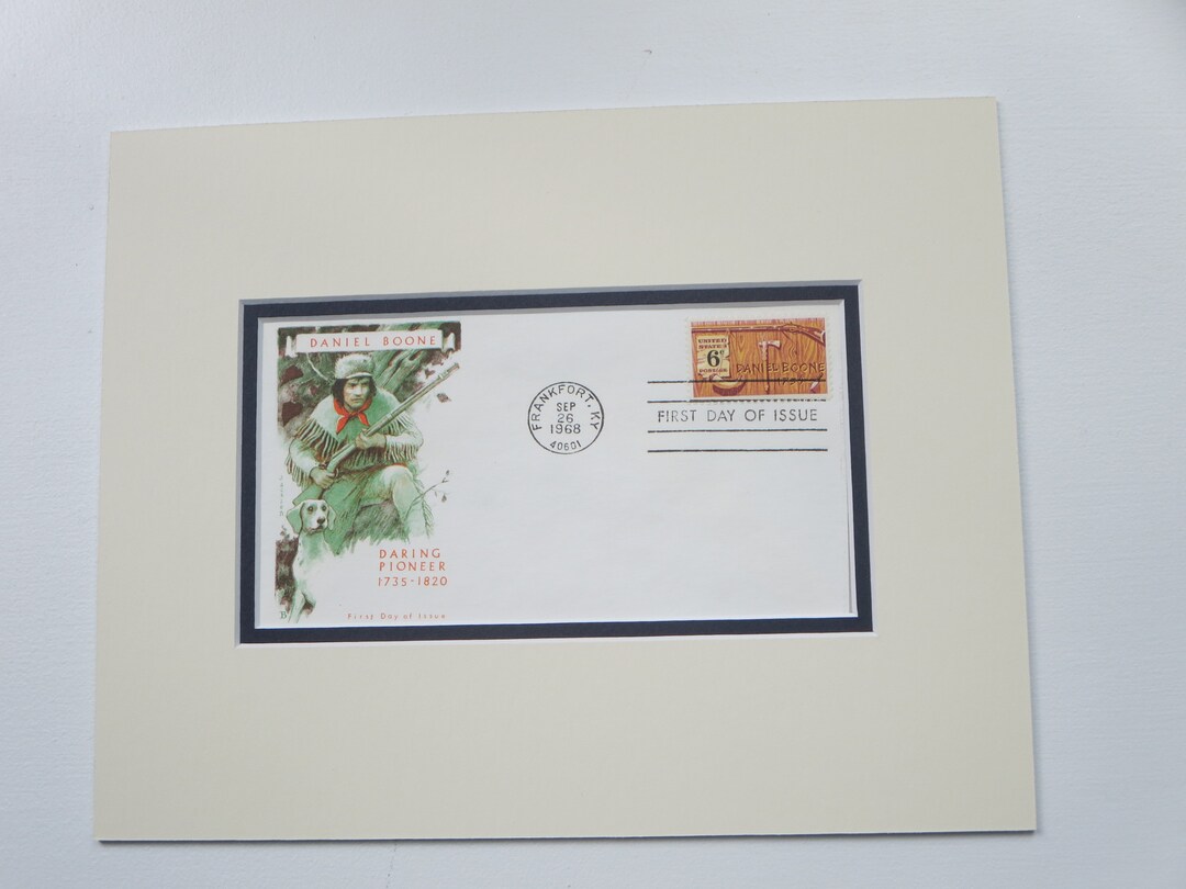 Honoring the Trailblazer Daniel Boone & First Day Cover of His Own ...