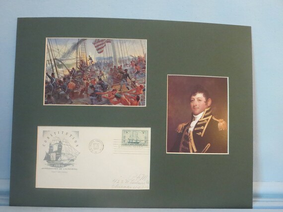 USS Constitution old Ironsides Versus the HMS | Etsy