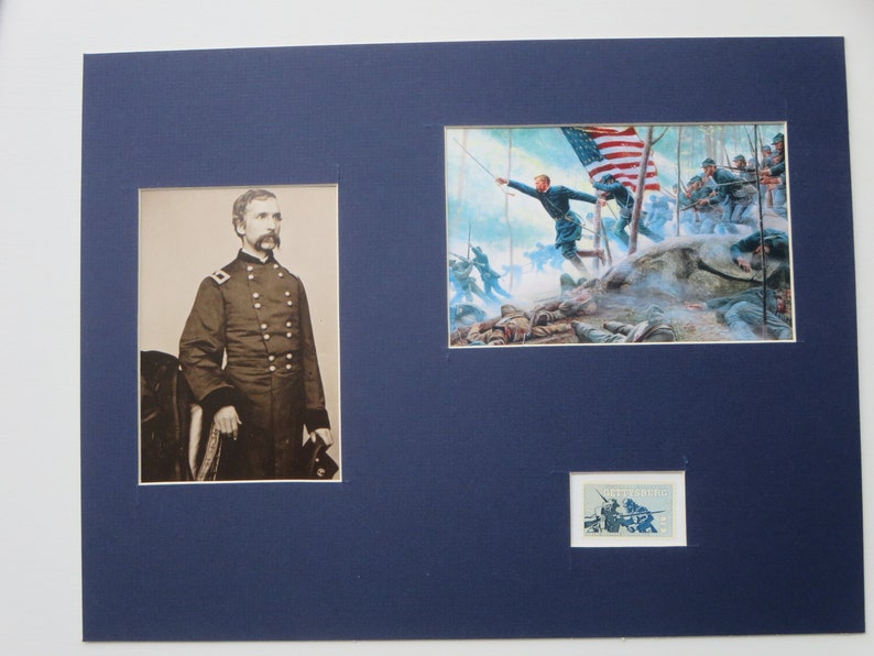 Gettysburg - Joshua Chamberlain Defends Little Round Top Honored by the ...