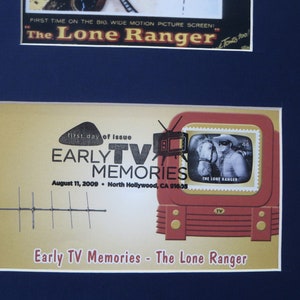 Western Movie and TV Star - the Lone Ranger With Tonto and Silver and ...