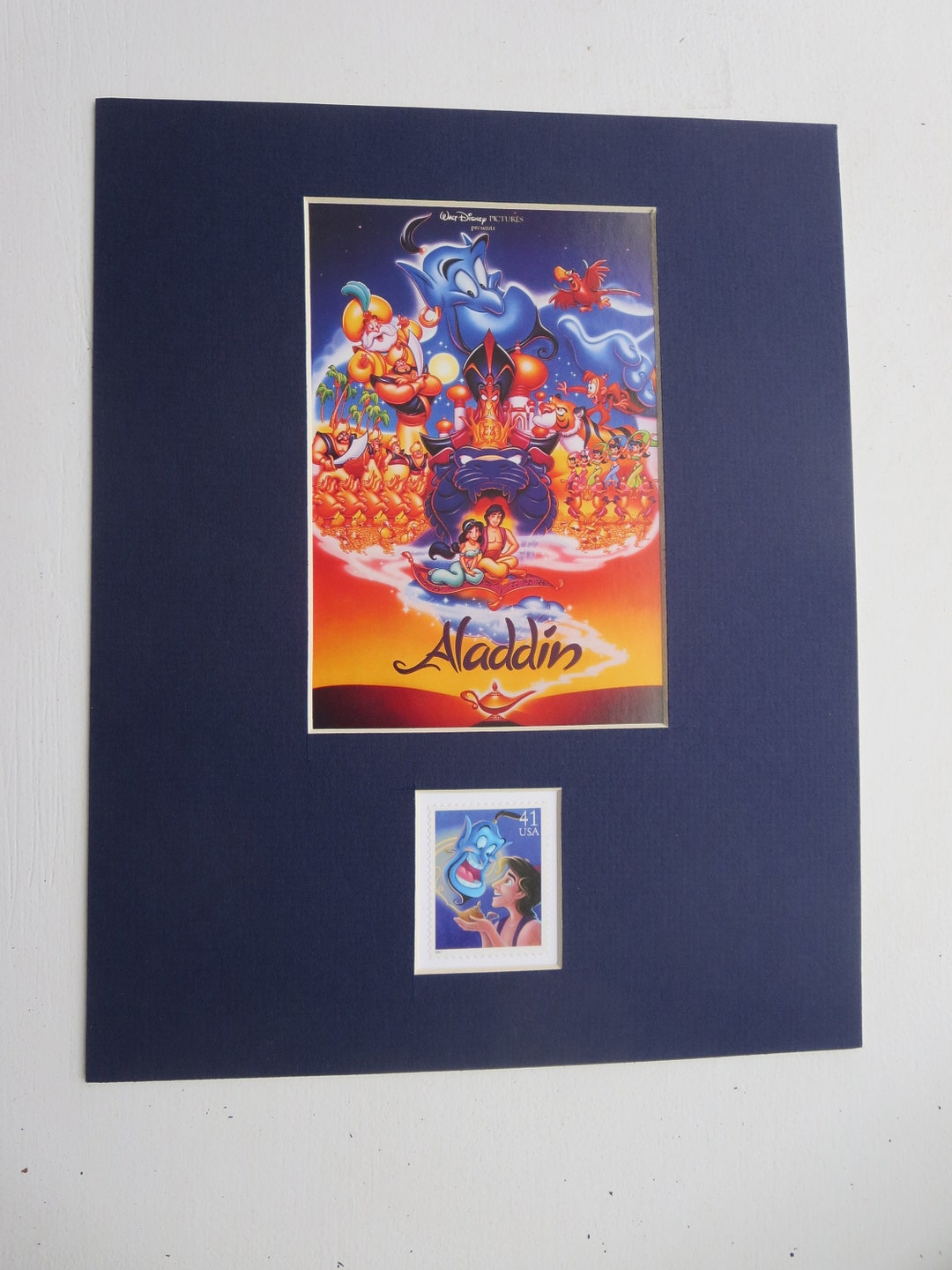 Walt Disney's aladdin Featuring Jasmine and Its Own Stamp - Etsy