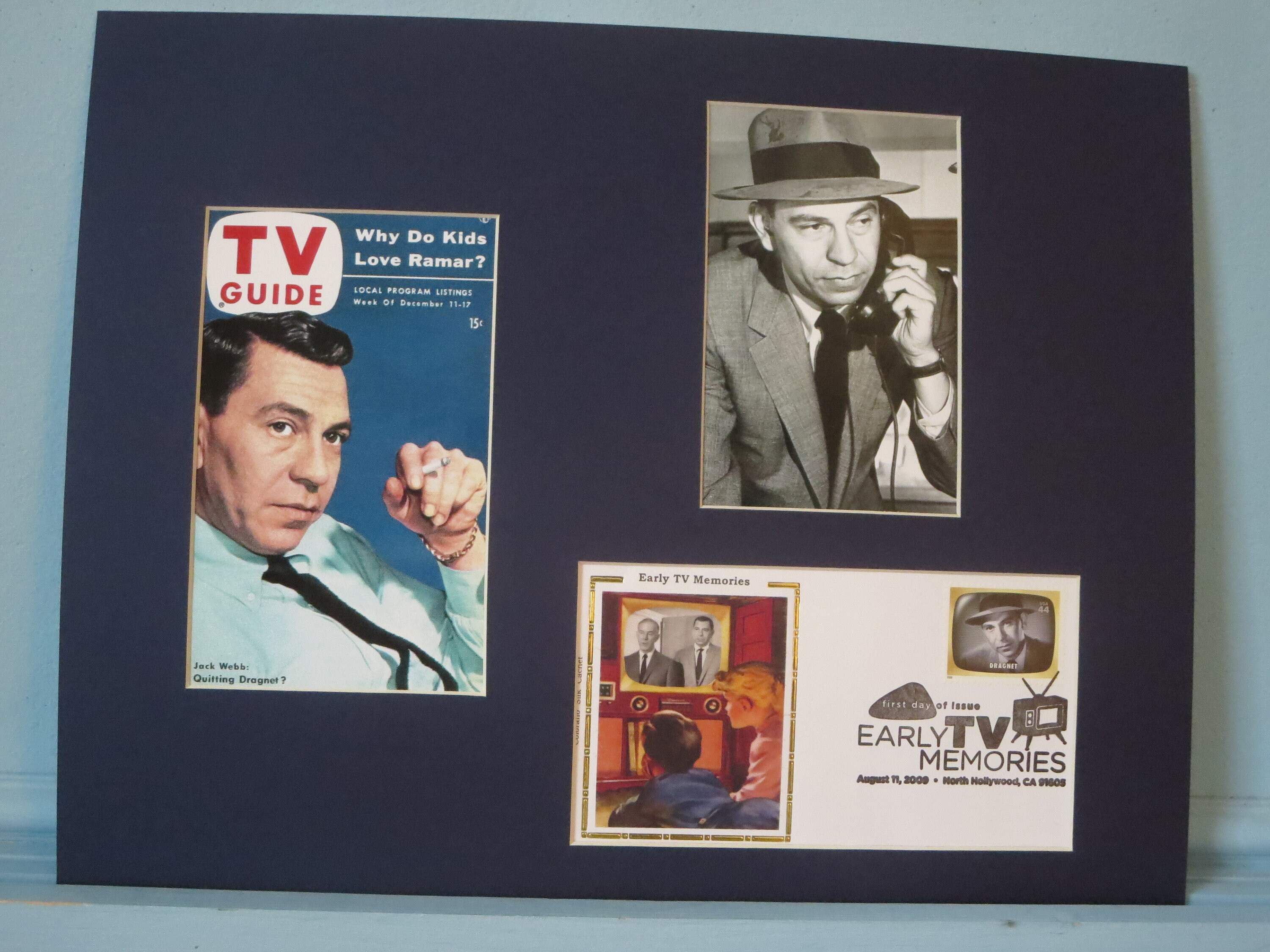 Jack Webb as Sgt. Joe Friday in Dragnet and First | Etsy