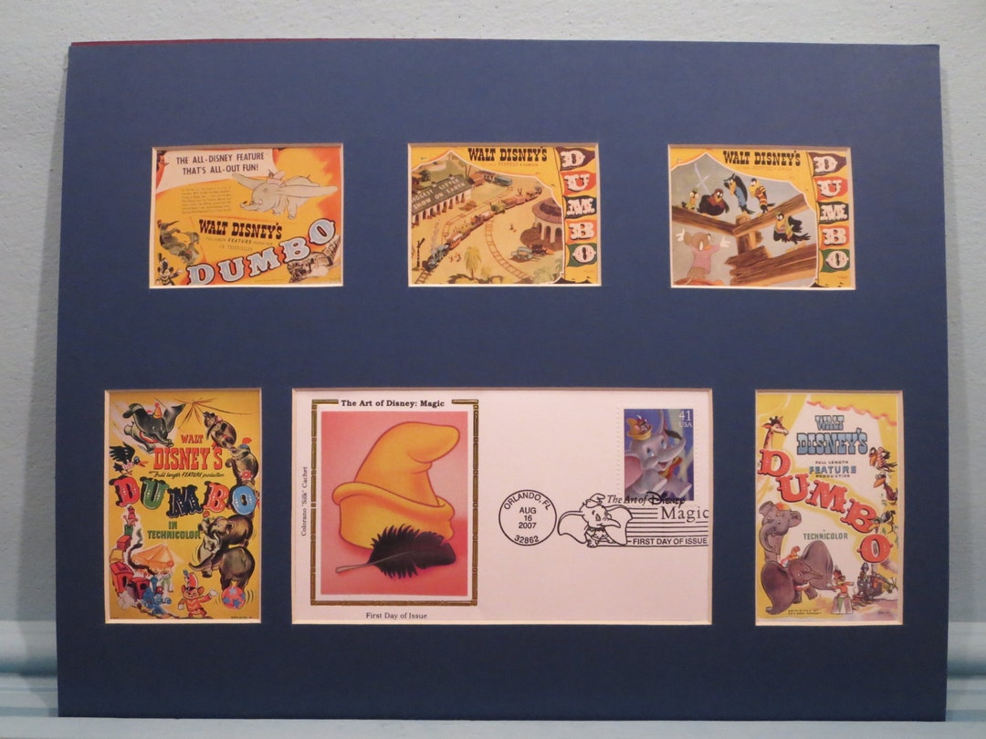 Walt Disney's "dumbo" Featuring Dumbo and Timothy the Mouse & First Day ...