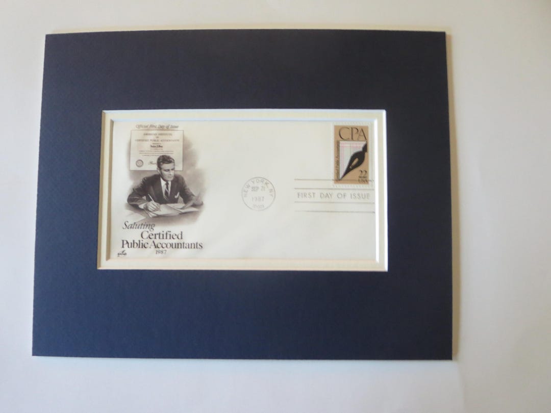 CPA - Certified Public Accountant & the First Day Cover of Their Own ...